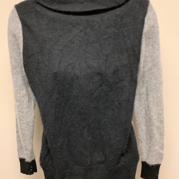 Peck & Peck | Sweaters | Peck Peck 2ply Cashmere Black Gray Sweater M ...